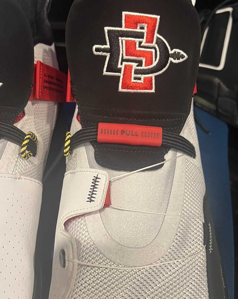 Nike Air Jordan 33 Rare Unreleased Promo Sample PE San Diego St Aztecs ...