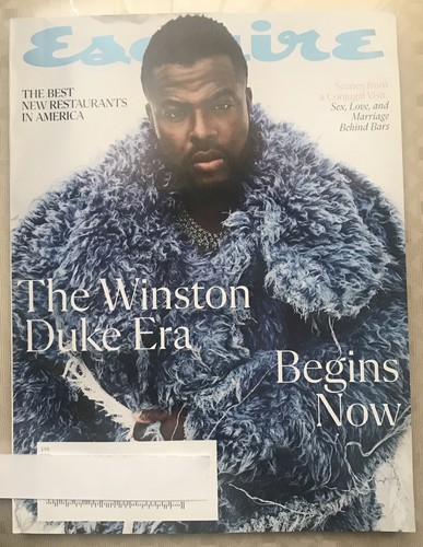 Esquire Magazine Winter 2022 Winston Duke Giovanni Reyna Tyler Adams ...