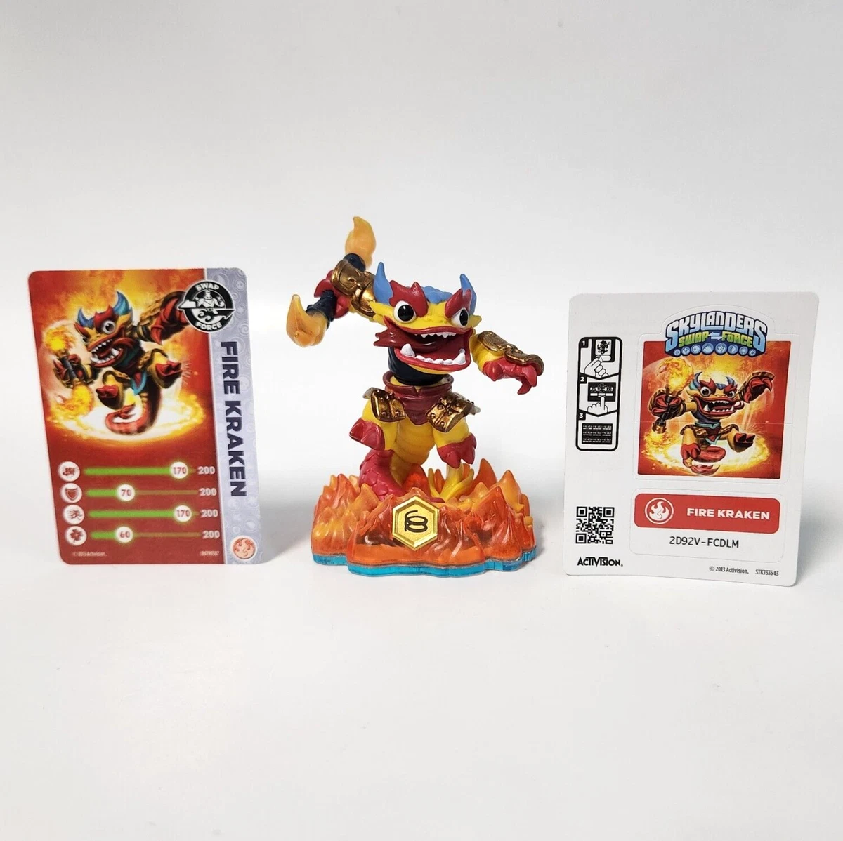 Skylanders Swap Force Fire Kraken