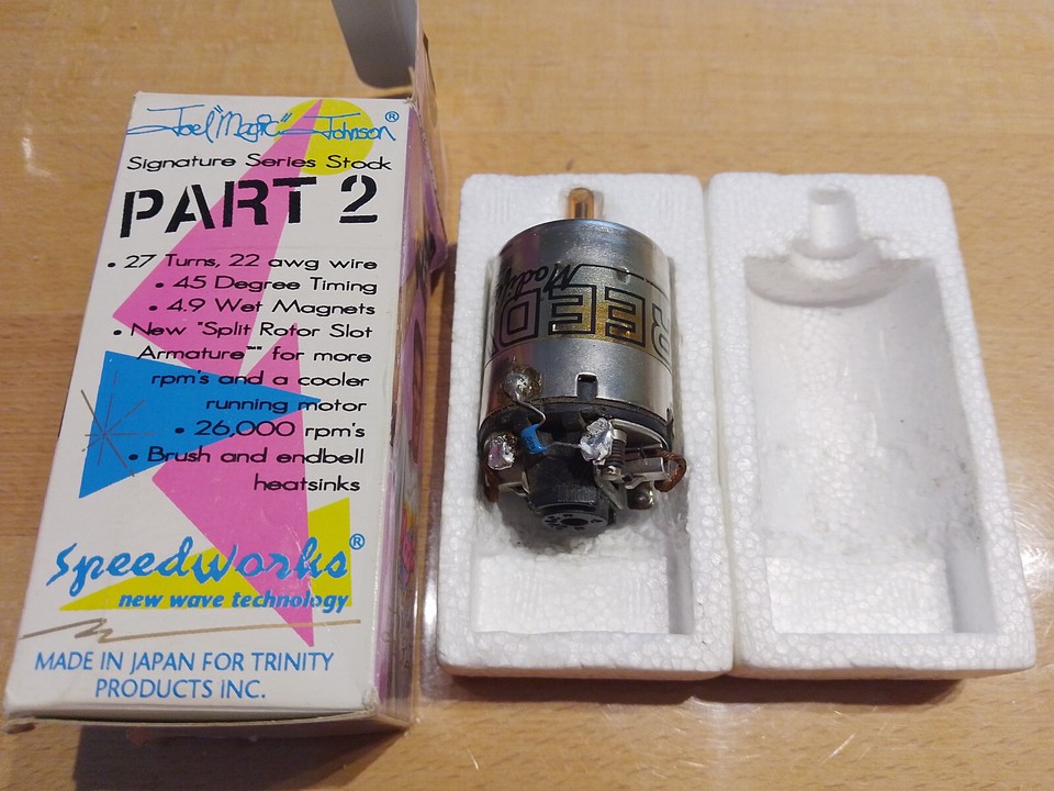 Vintage Reedy Trinity "Magic" Joel Johnson brushed motor 27x1T ...