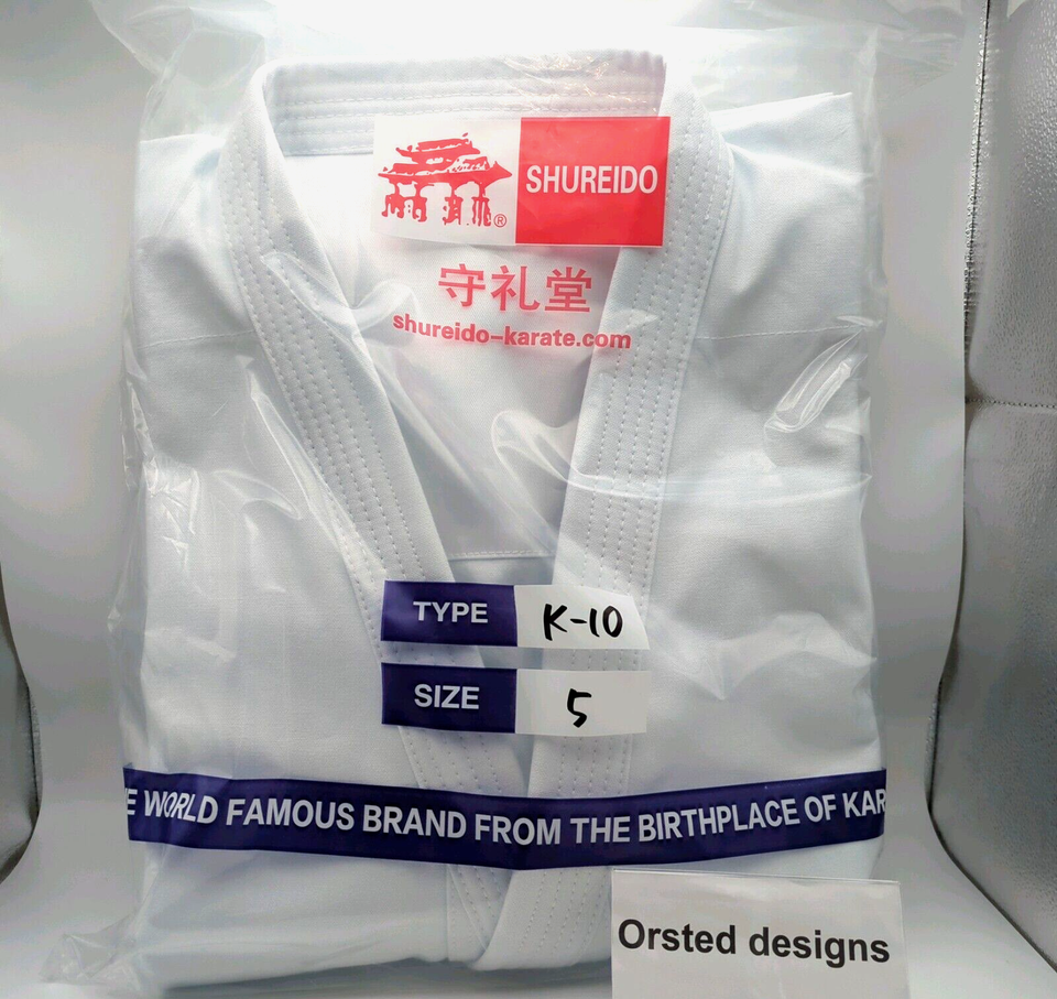 Shureido K-10 Karate Gi Uniform set Made in Japan Okinawa official ...