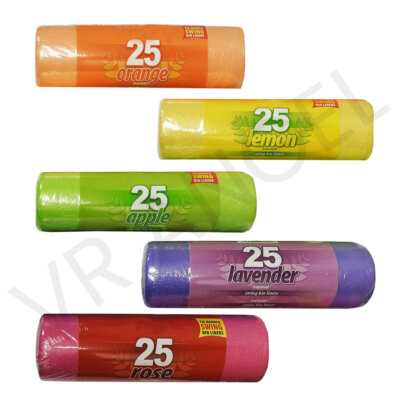 Tuffy Pedal Scented Bin Liners Swing Assorted Color Each Roll Contains ...