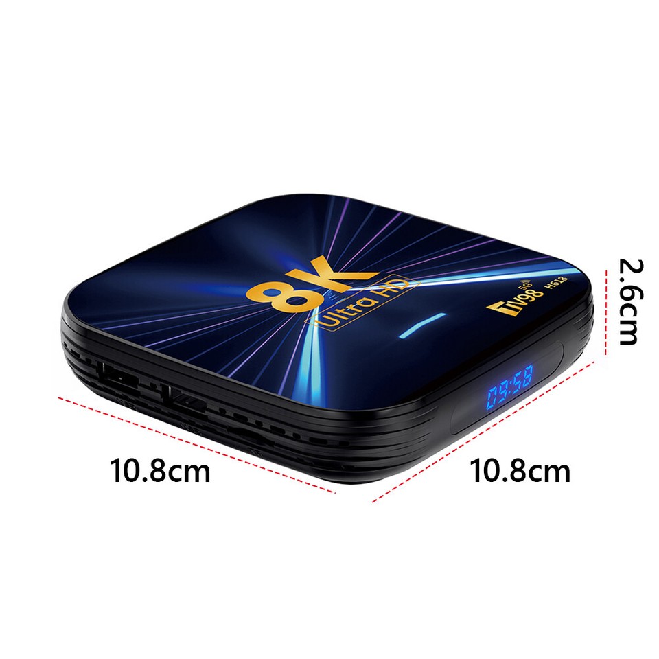 Android 14 Smart TV Box 8K HD Media Player Set Top Box Android Box with ...