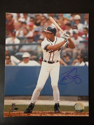 David Justice Autographed 8" X 10" Photograph (#2) | eBay