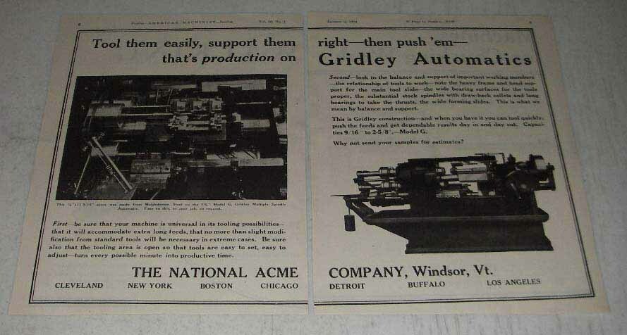 Acme Gridley History