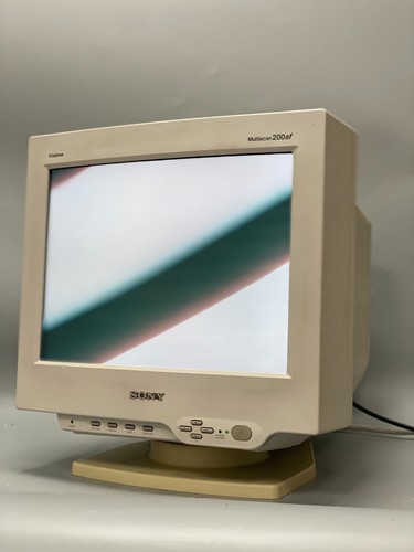 Vintage July 1997 | Sony CPD-200SF | 16" | CRT Colour Computer Display ...
