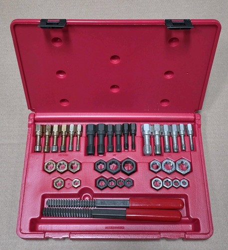 Craftsman 39pc Rethreading Set 52105 Metric/SAE Made In USA | eBay