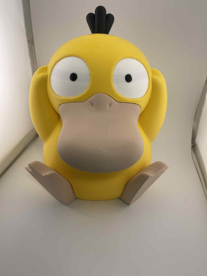 Giant 13-Inch Psyduck Pokémon Figure 3D Printed Eco-Friendly Trainer ...