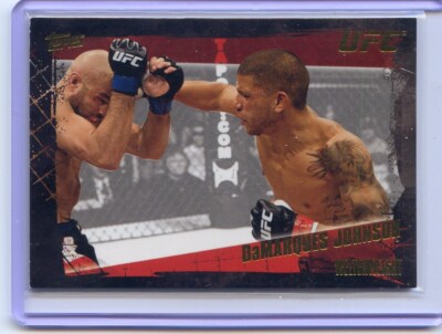 2010 TOPPS UFC SERIES 4 GOLD THICK PARALLEL #54 DaMarques Johnson | eBay