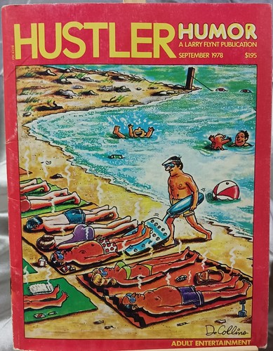 HUSTLER HUMOR- Pre-Owned Larry Flynt Publication Magazine September ...