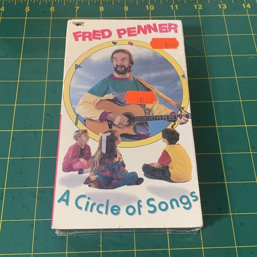 A CIRCLE OF SONGS- Fred Penner- VHS Kids Show Fun Family Music Sealed ...