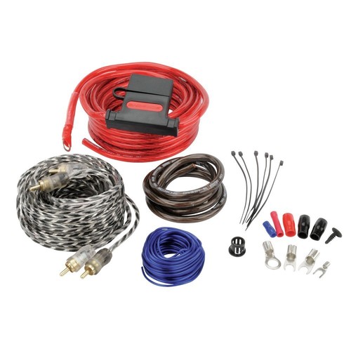 Scosche KPA8SD 680 Watt Max 400 Amp Wiring Kit 8 pc Carded Pack ...