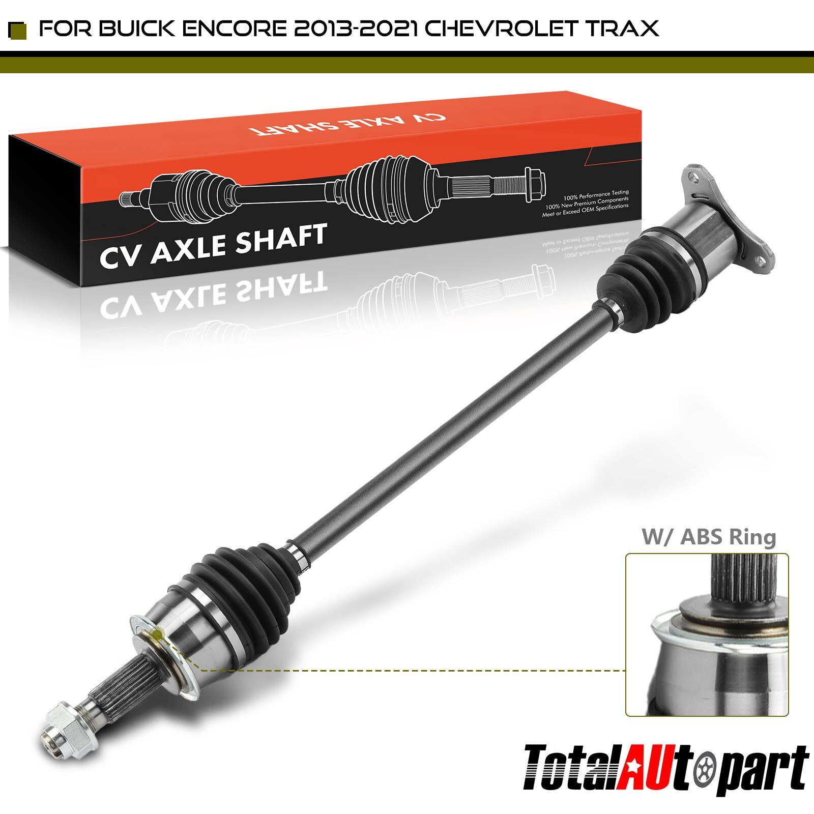 New CV Axle Assembly for Buick Encore 13-21 Chevy Trax 13-22 1.4L Rear ...