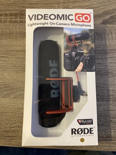 Rode VideoMic GO Lightweight On Camera Microphone for Vlog YouTube ...