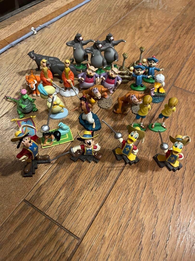 Disney Mini Figure Character Goods lot of 28 Set sale rare Rarity ...