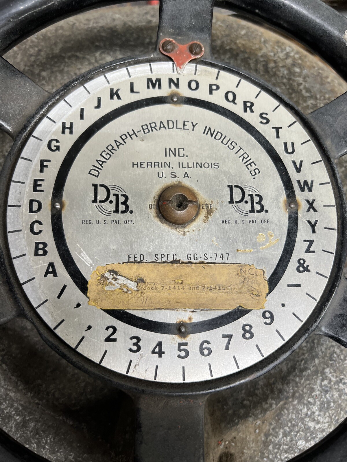 Vintage Diagraph-Bradley Stencil Machine | eBay