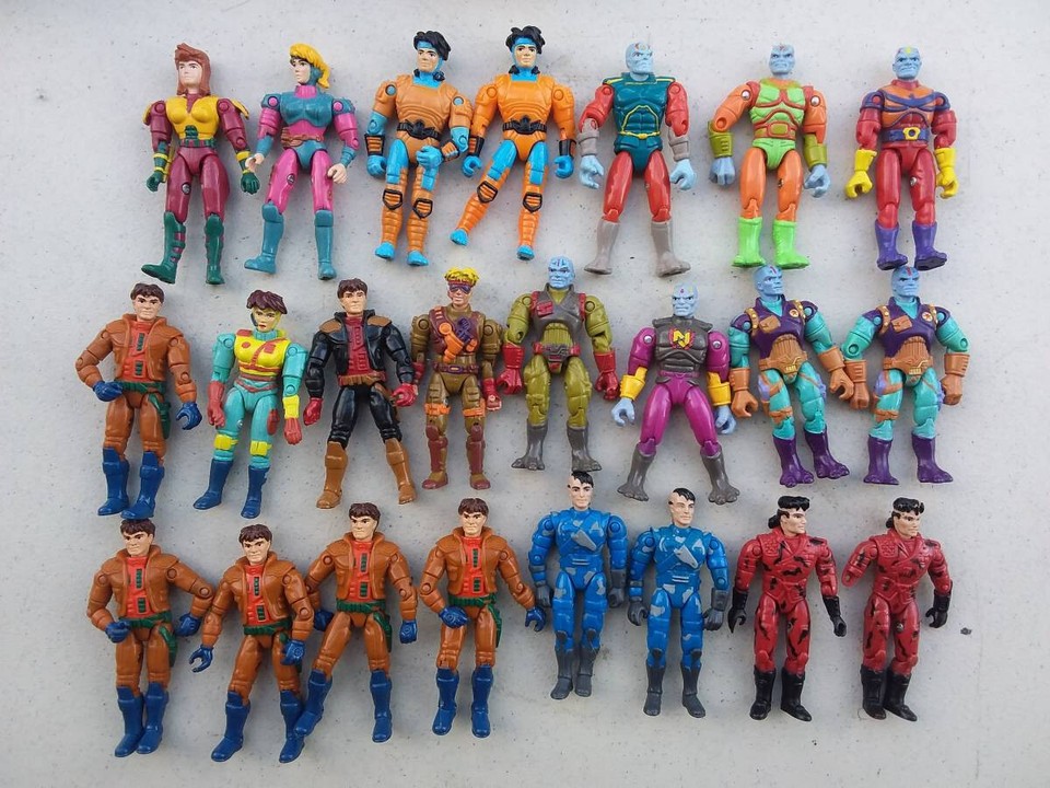 HUGE! Exo Squad Robotech action figures & vehicles lot | eBay