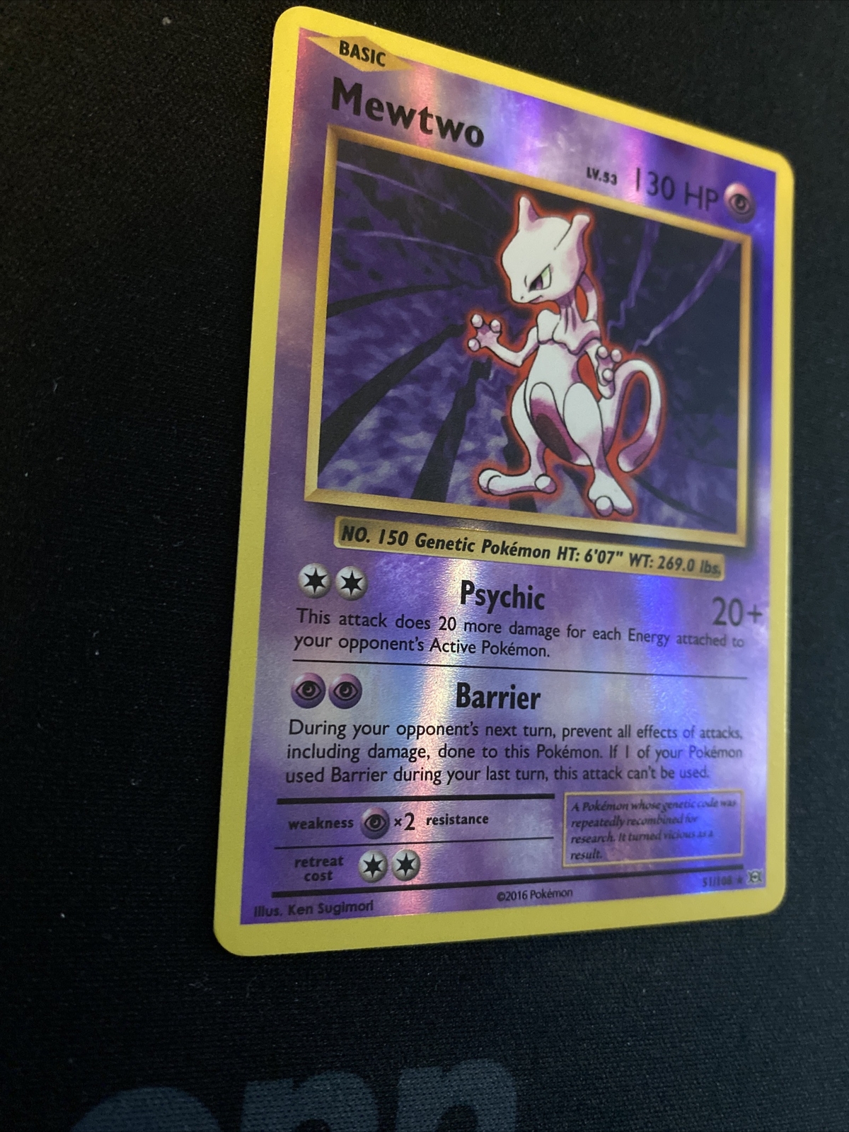 Mewtwo 51/108 Evolutions Reverse Holo for sale online | eBay