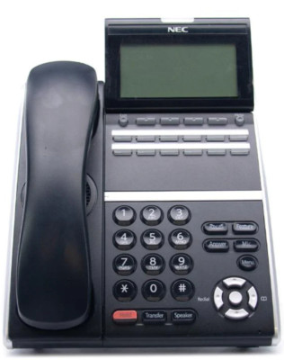 NEC ITZ-12DG-3(BK)TEL, DT830G IP 12-Button Gigabit Endpoint / Grayscale ...