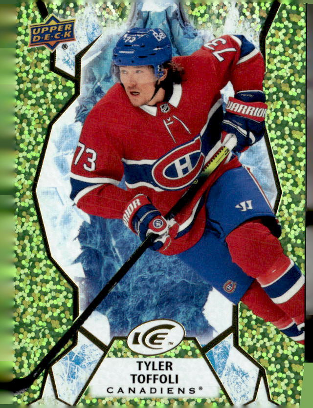 2021 Upper Deck UD Ice Hockey Green #11 Tyler Toffoli | eBay