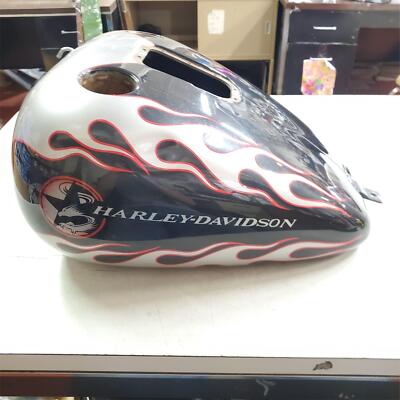 Harley Heritage Softail 2000-2004? Black Pearl Brilliant Silver Fuel ...