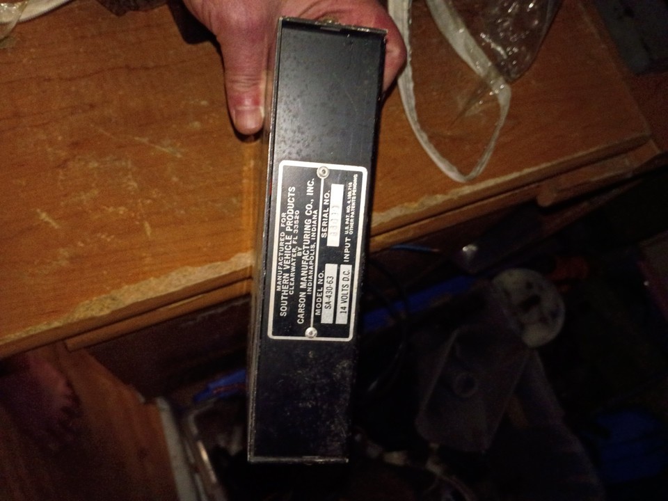 Carson Manufacturing Siren Amplifier Model: SA-430-63. New In Box | eBay