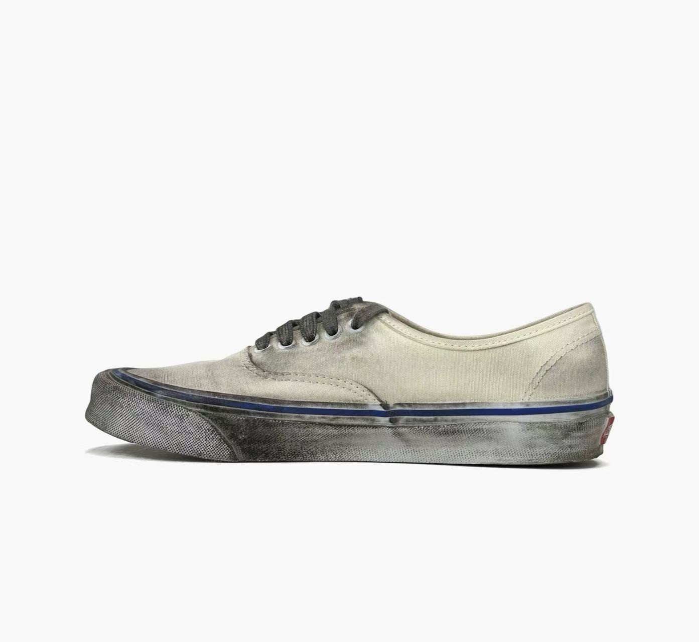 Vans OG Authentic LX 'Stressed Classic White' VN0A5FBD2VZ Unisex | eBay