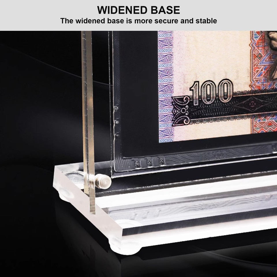Acrylic Display Stand Case for PMG Graded Banknote Currency Holder ...