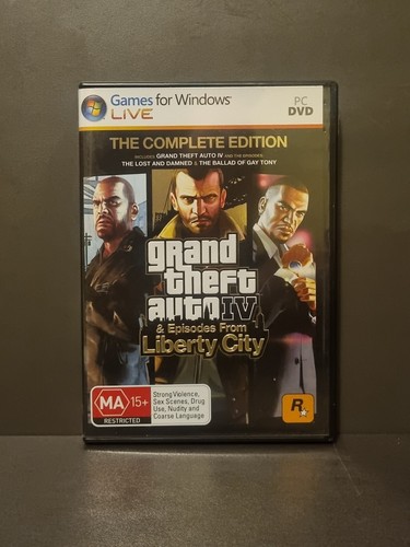 Grand Theft Auto IV & Episodes From Liberty City Complete Edition PC ...