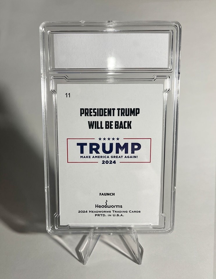 PRESIDENT TRUMP IS BACK- MAGA TERMINATOR - Custom card - BSA 10 (parody ...