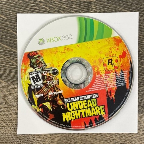 Red Dead Redemption Undead Nightmare (Xbox 360 (2011)) Disc Only Tested ...