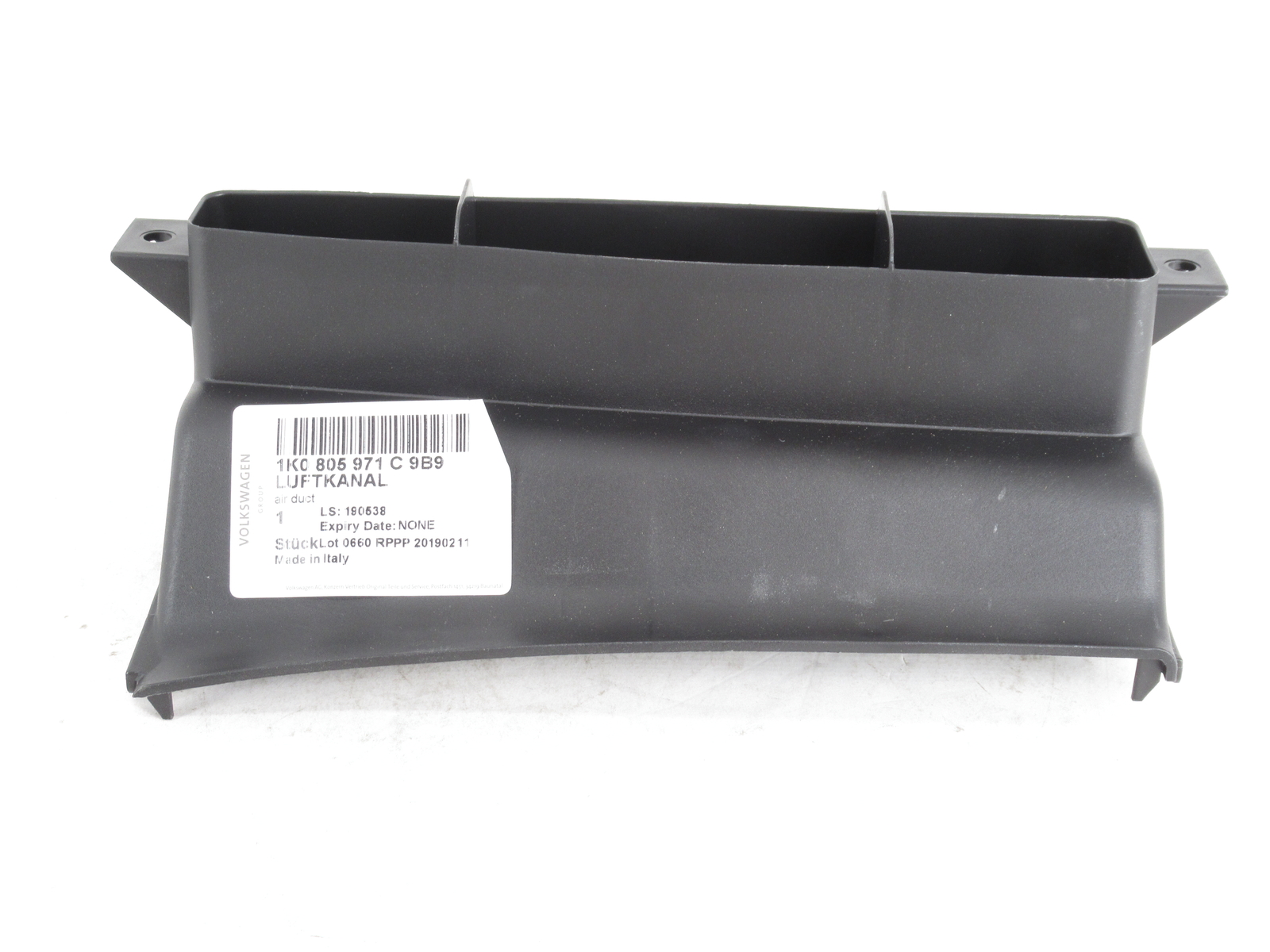 Genuine VW Audi 1K0-805-971-C-9B9 Intake Duct Air Inlet Jetta Passat ...