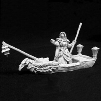 Reaper Dark Heaven Legends 02696 Charon Undead Wight Skeleton Boatman ...