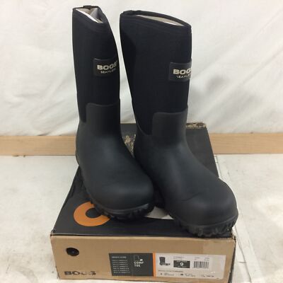 Bogs Workman CT Men's Work Boots, Black, M9 | eBay