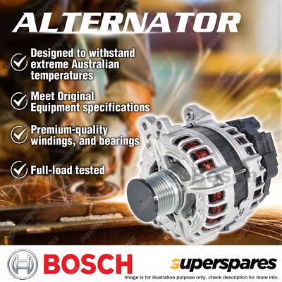 Bosch Alternator for Volkswagen Golf MK 7 AU Passat B8 3C 1.6L 2.0L ...