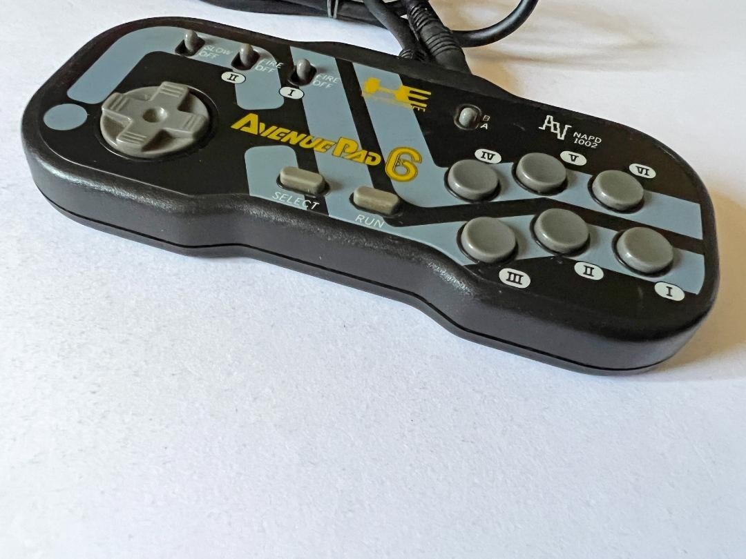 NEC PC-Engine Video Game B AVENUE PAD 6 PCE Game Controller Tested ...