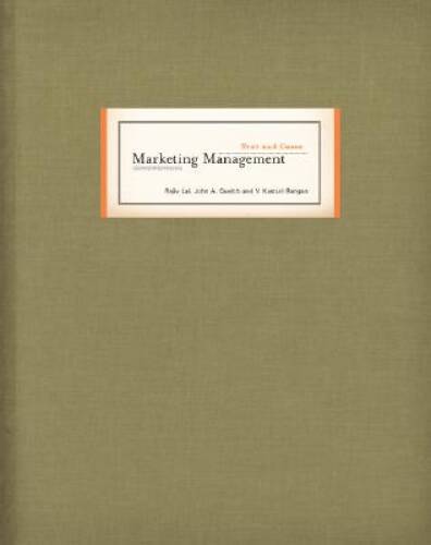 Marketing Management Text and Cases - Hardcover By Lal, Rajiv - GOOD ...