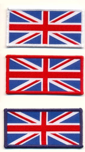 WOVEN UNION JACK IRON ON PATCH SMALL | eBay Australia