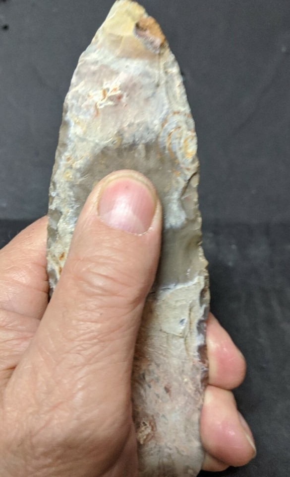 NEOLITHIC STONE CHISEL TOOL BLADE CELT ORIGINAL AFRICAN NIGER SAHARA ...