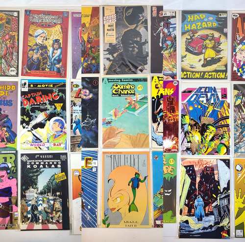 LOT Of 27 Vintage Eclectic Independent Comic Books | eBay
