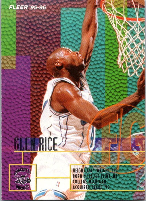 1995 Fleer - #211 Glen Rice | eBay