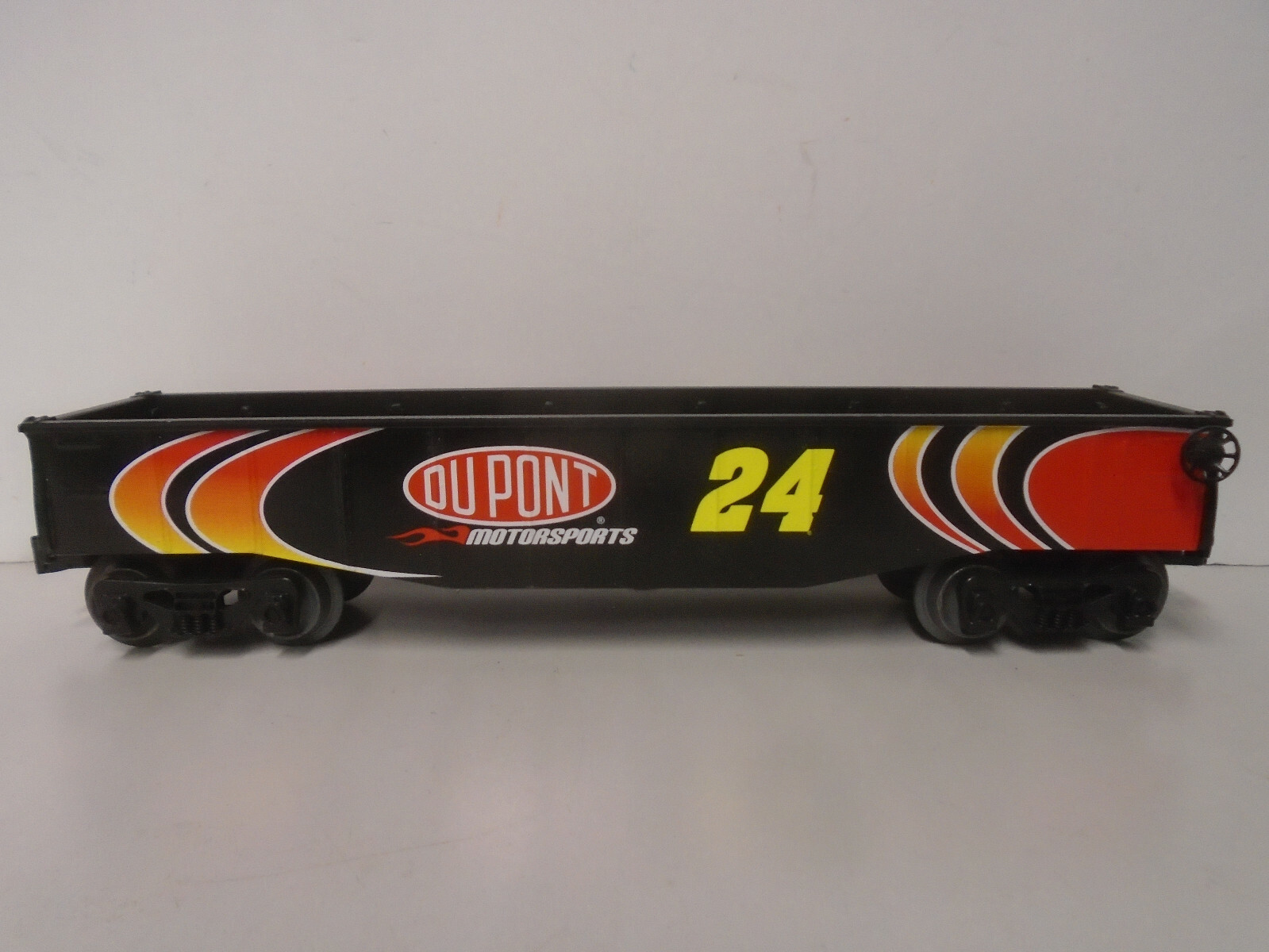 LIONEL O SCALE DUPONT #24 JEFF GORDON GONDOLA FROM NASCAR TRAIN SET | eBay
