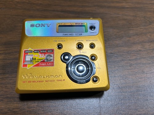 Sony MZ-N505 Net MD Walkman Type-R Mini Disc Recorder/Player - Works ...