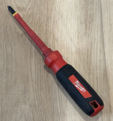 Milwaukee Tool 48-22-2212 4 In. No 2 Phillips 1000 Volt Insulated ...