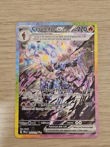 Ceruledge EX 147/131 Prismatic Evolutions SIR English | eBay