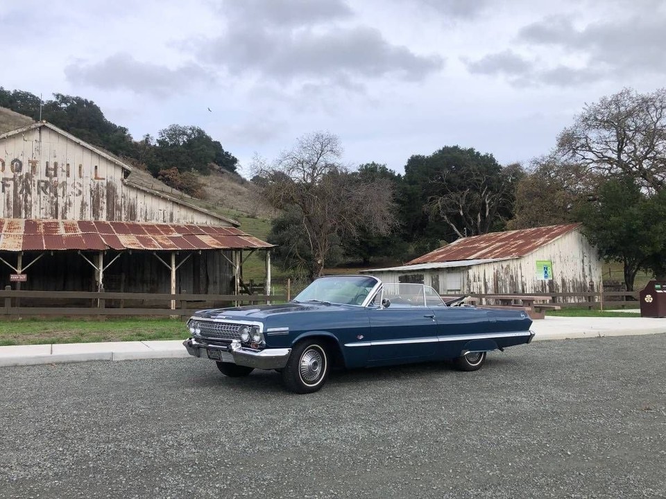 1963 Chevrolet Impala Convertible Ragtop, Interior like new, Body in ...