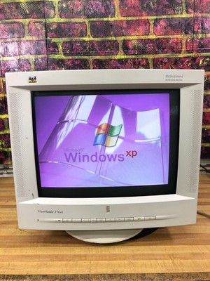 ViewSonic 17GA 17" CRT VGA Computer Monitor 1024 x 768 @ 75Hz - Retro ...