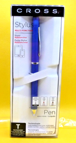 Cross Tech 3 Multi-function pen-blue----AT0090--red-black-0.5 mm pencil--new | eBay