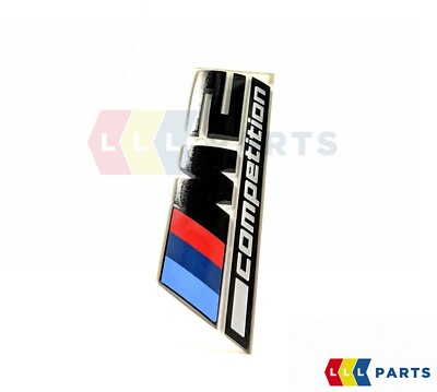BMW NEW GENUINE M2 F87 COMPETITION REAR TRUNK LABEL STICKER BADGE ...
