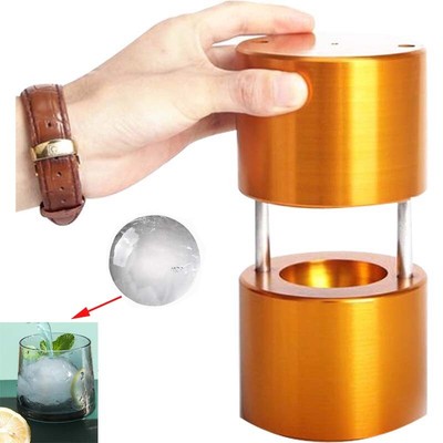 INTSUPERMAI Ice Ball Maker Aluminum Round Ice Ball Press 1.18"/30mm Dia ...